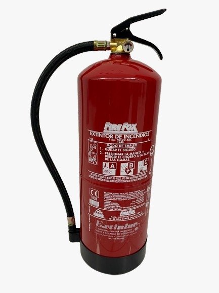 EXTINTOR POLVO ABC 9KG - Extinluc